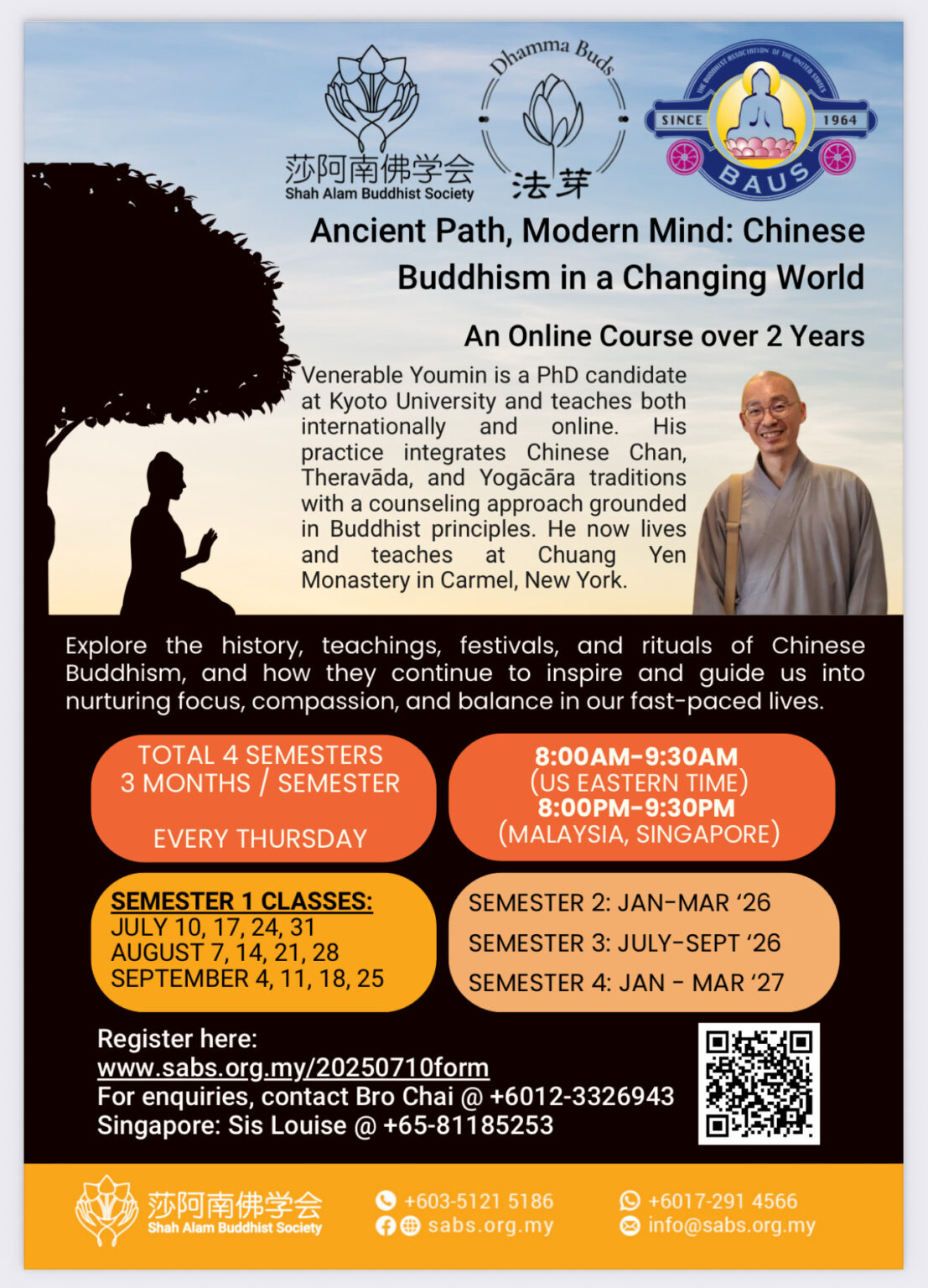 Chinese Buddhism in a Changing World
