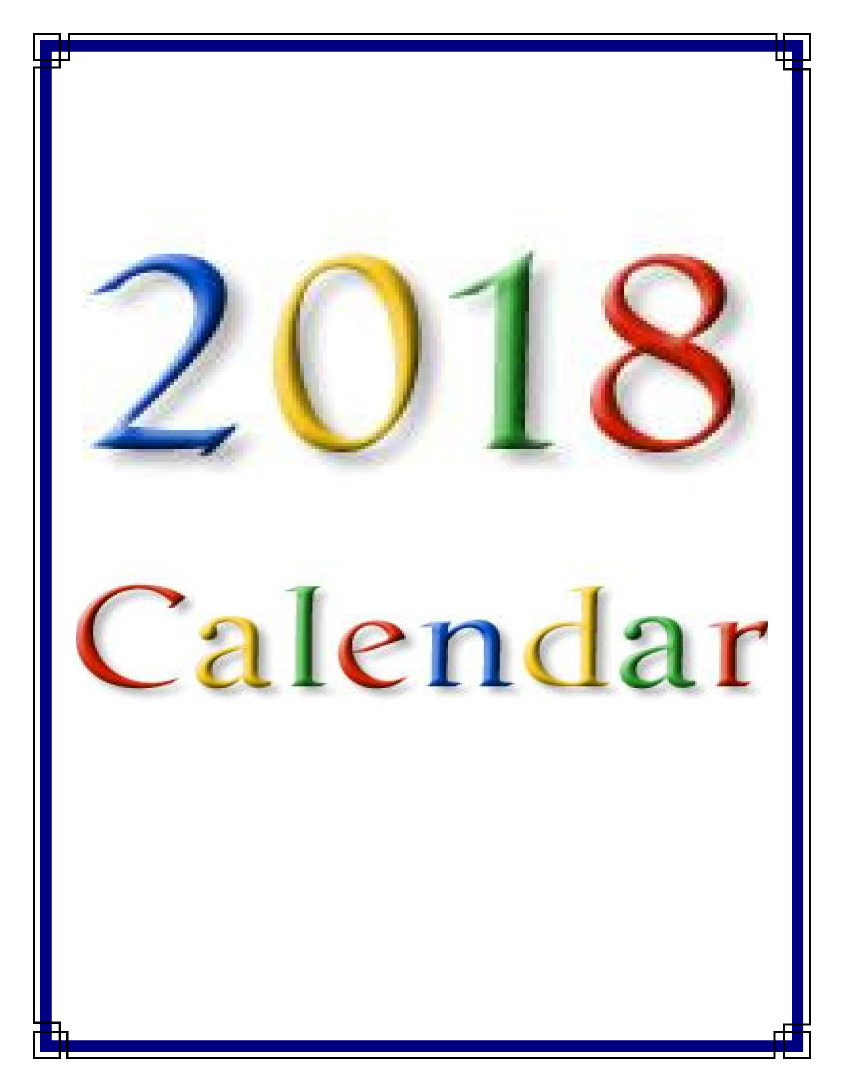 2018 大覺寺行事曆_TOE Calendar